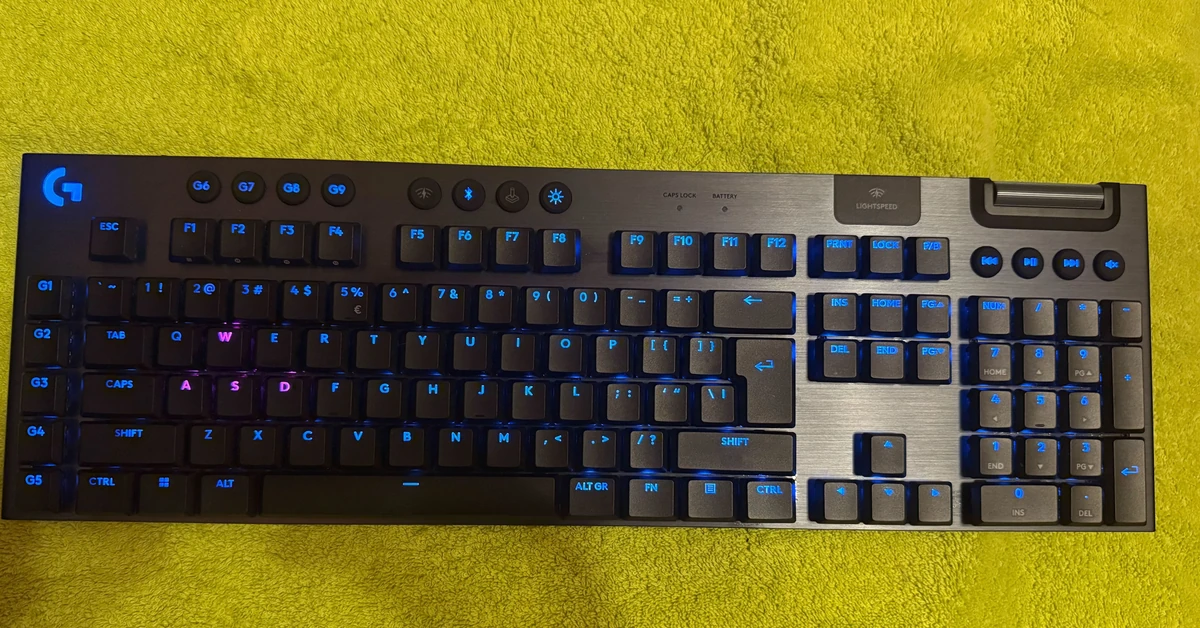 Logitech G915X Lightspeed, przepiękna klawiatura z potężną baterią i ...
