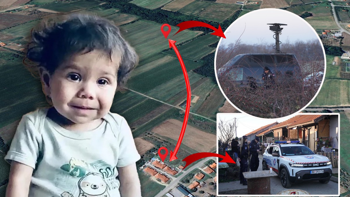 Ovo je mesto gde je pronađena Dunja Marković (2) iz Uba - Blic