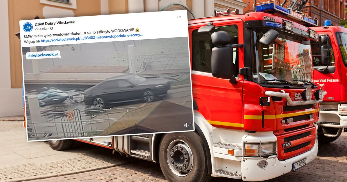 BMW warte fortunę w Wiśle. Kierowca nie zapanował na slipie