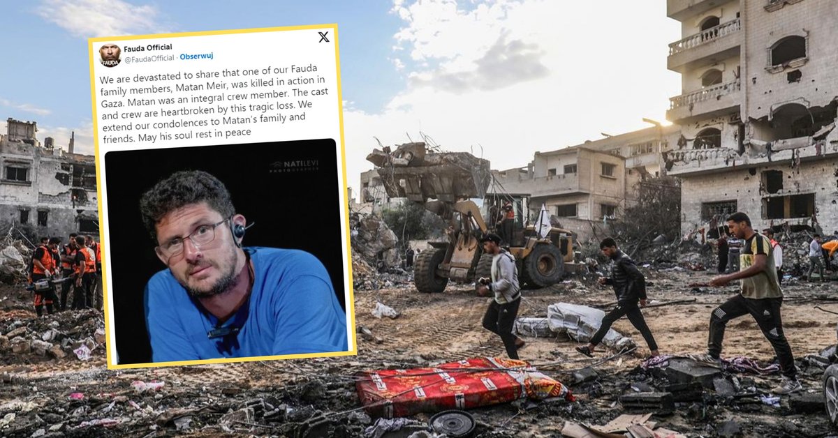 Matan Meir nie żyje. Producent serialu Netfliksa zginął w Strefie Gazy ...