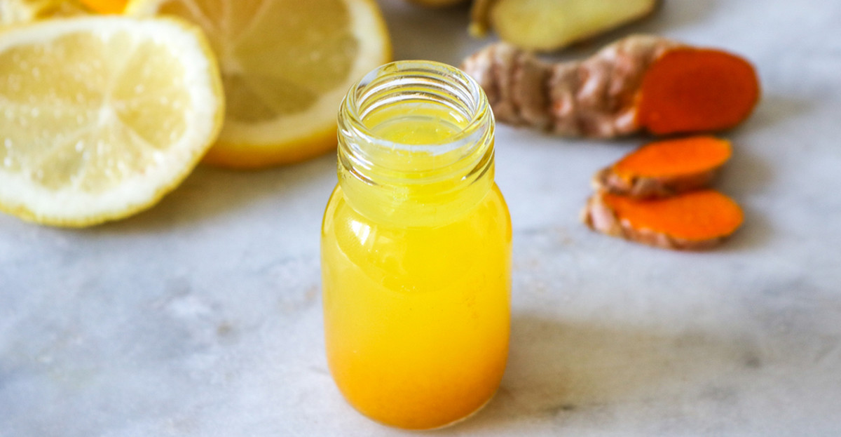 Shot na trawienie i odporność. Pij codziennie rano - szybko poczujesz ...