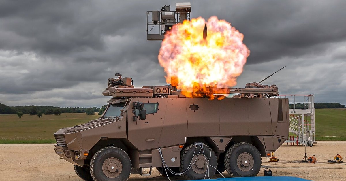 Pierwszy moździerz Griffon MEPAC przyjęty do służby - Informacje