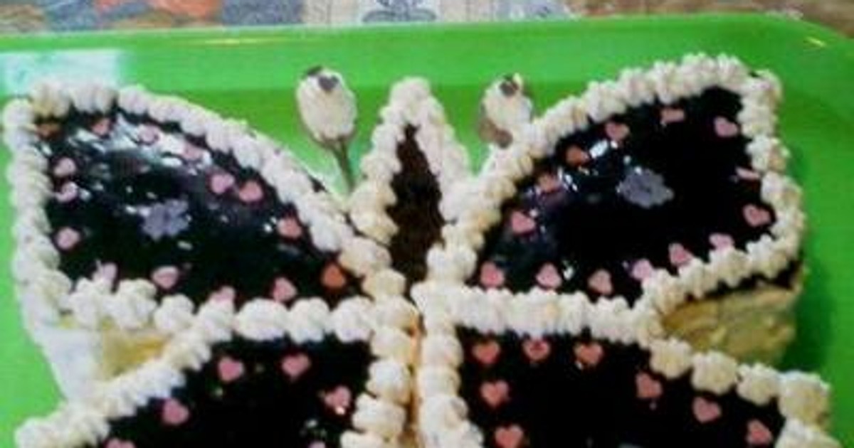 Pudingos lepke torta recept