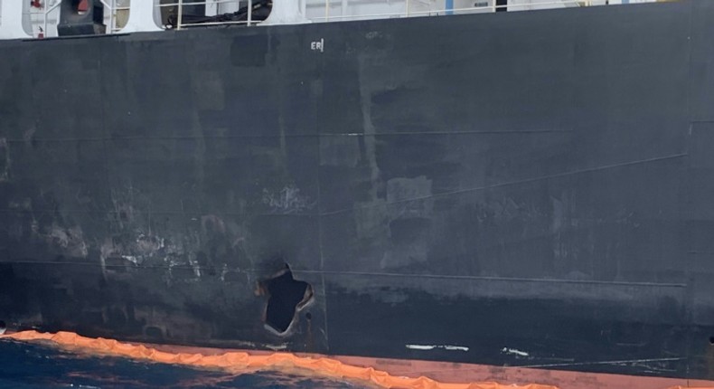 Surveillance drone may have tracked Japanese tanker: experts | Pulse Ghana