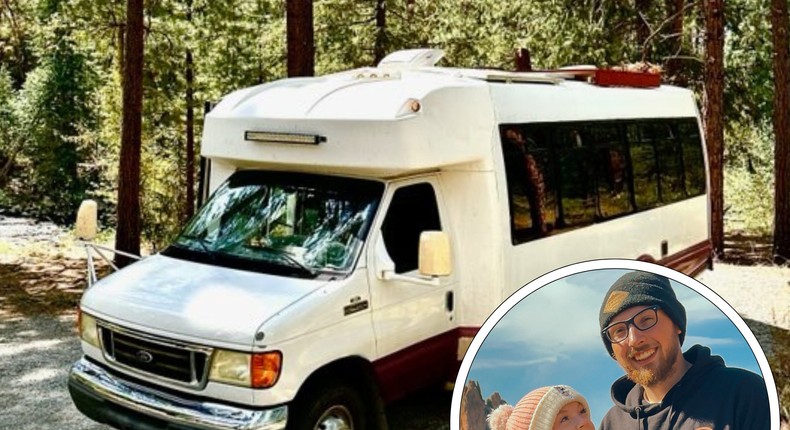 We converted a $12,000 shuttle bus into a tiny house on wheels. Here's ...