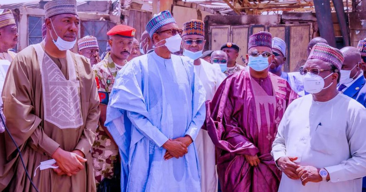 Fg Hands Over Relief Materials To Victims Of Maiduguri Market Inferno