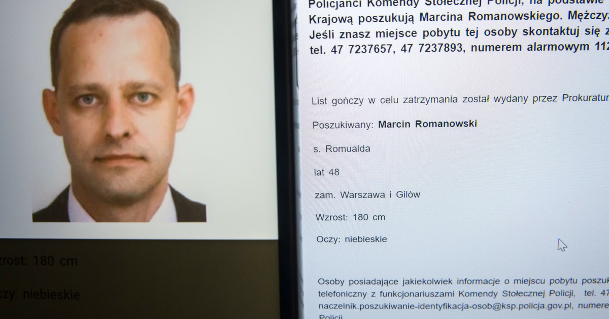 Romanowski namierzony za granicą. "Znamy każdy jego ruch"