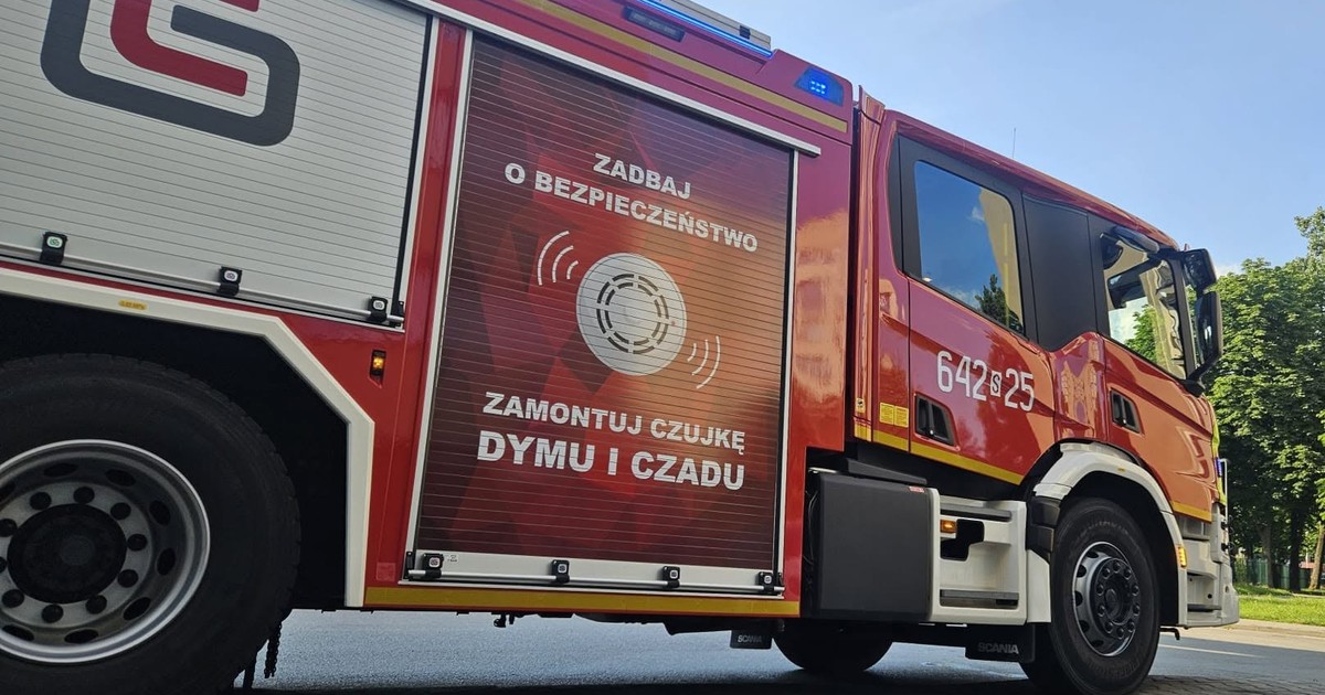 Czujki dymu w Tychach zwariowały. Kilkadziesiąt zgłoszeń jednego dnia