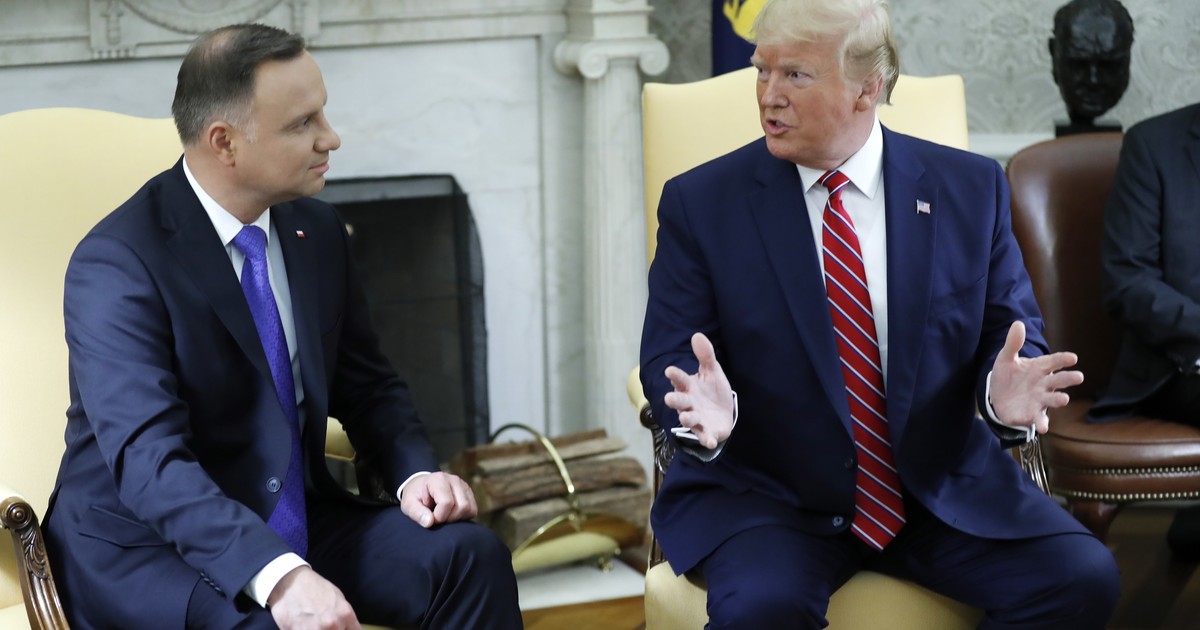 USA: Andrzej Duda spotkał się z Donaldem Trumpem - Wiadomości
