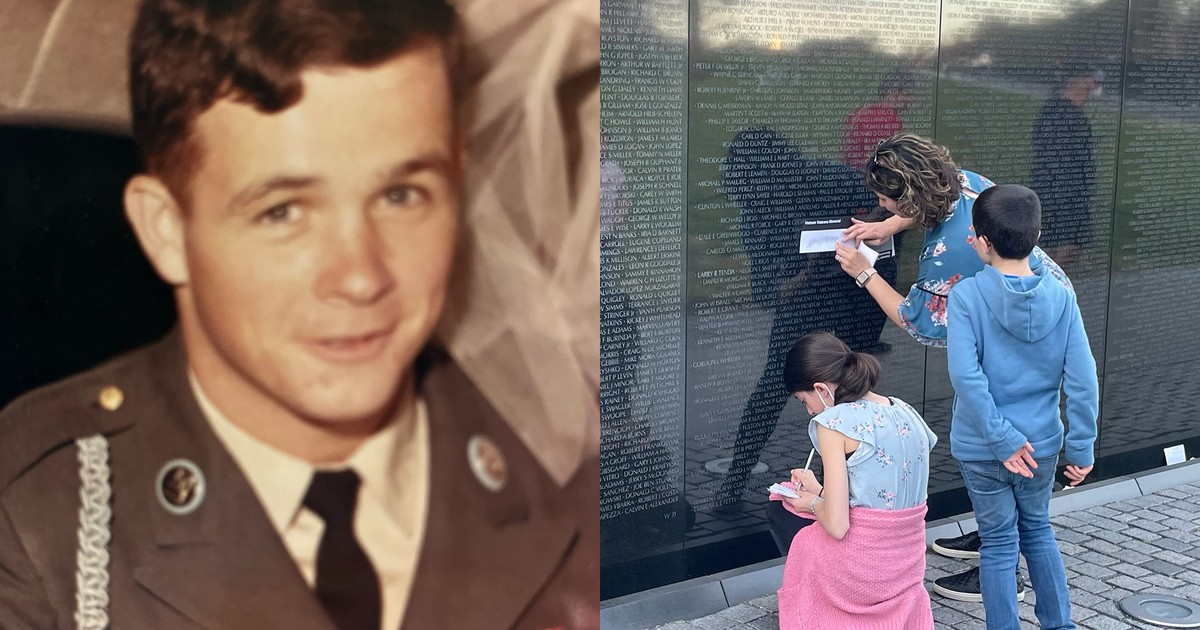 I was named after my mom's first husband who died in war. I'm proud to ...