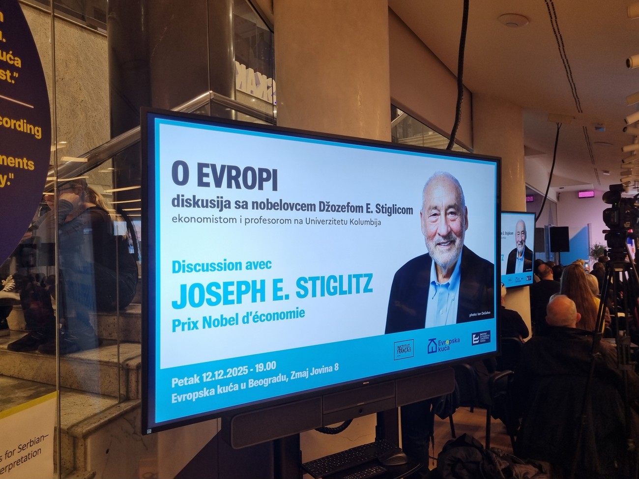 Džozef Stiglic u Beogradu: "Evro je preživeo, ali smo izgleda od AI ...