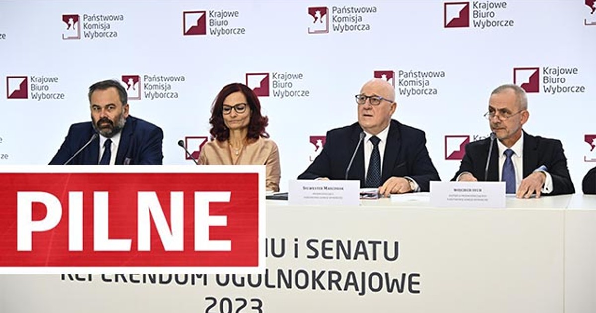 PKW informuje o incydentach w trakcie wyborów. Są nowe dane - Wiadomości