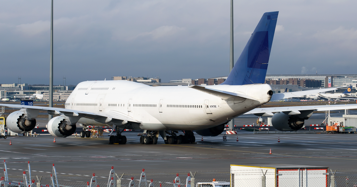 Ex-Lufthansa-Jumbo-Jet fliegt jetzt für die U.S. Air Force als CRANE01 ...
