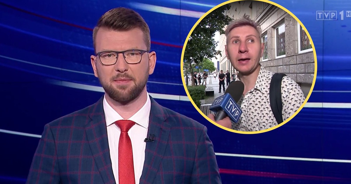 Burza w TVP po wypowiedzi "przypadkowego przechodnia". Wspomniano o ...