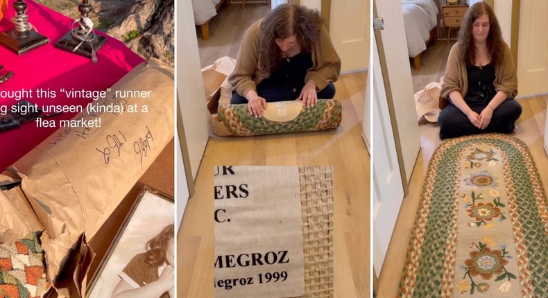 An influencer said she was shocked that a 1999 rug was defined as ...