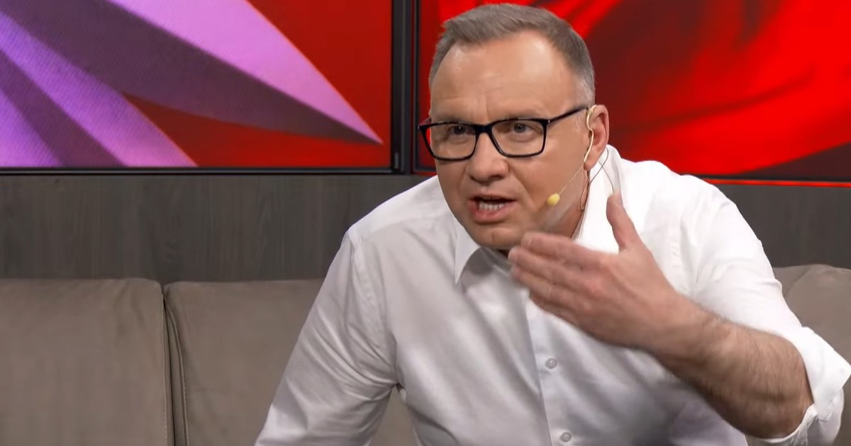 Nerwowa reakcja na pytanie do Andrzeja Dudy. "To pan kłamie"