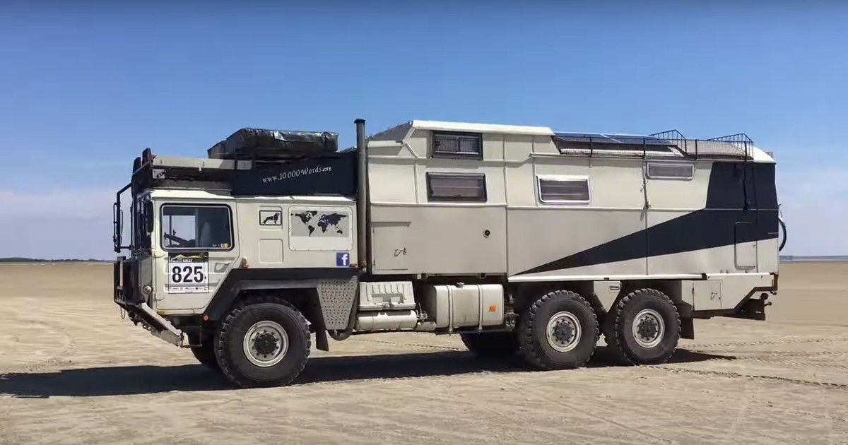 Gigantyczny kamper, którym dojedziesz wszędzie