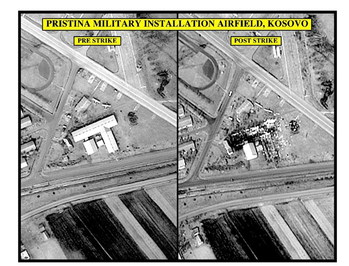 NIKADA VIĐENE FOTOGRAFIJE Kako je bombardovanje Srbije izgledalo IZ ...