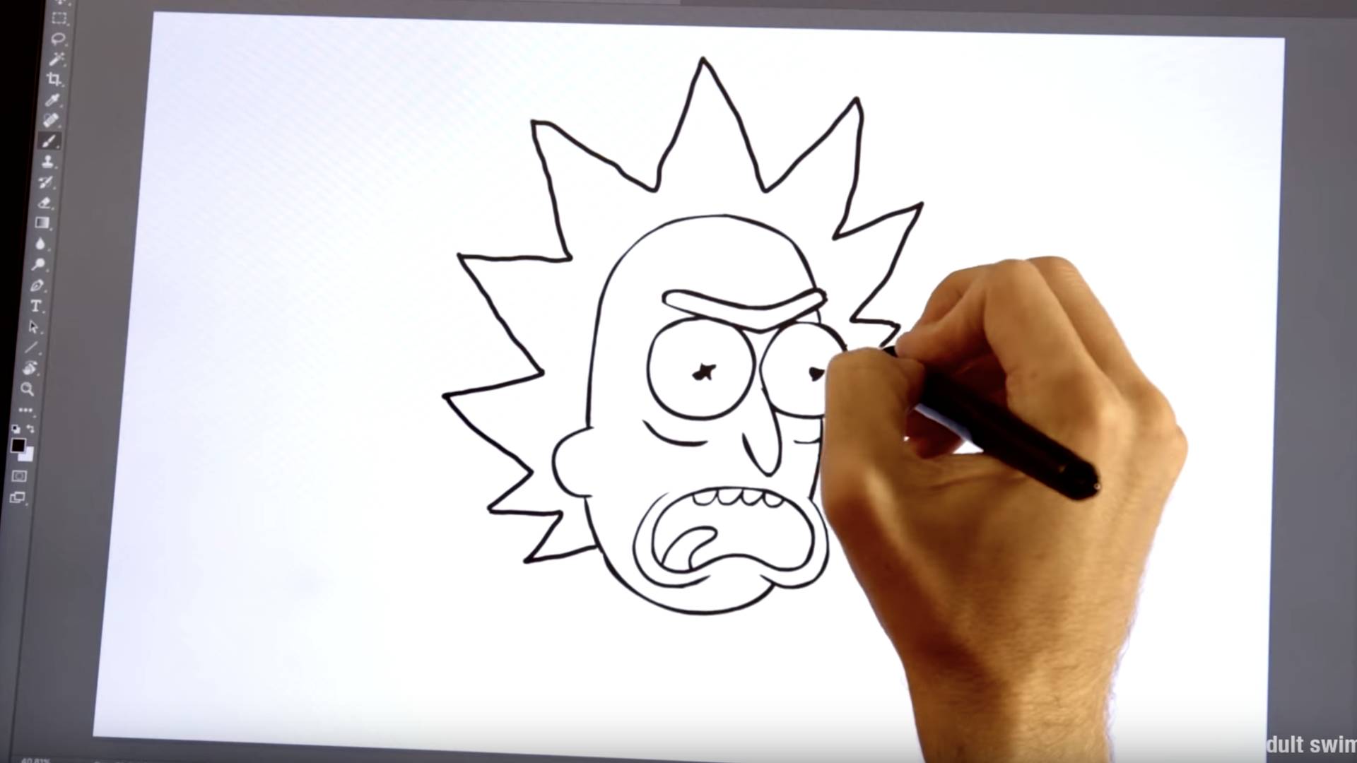 Rick And Morty Drawing Tutorial Warehouse Of Ideas