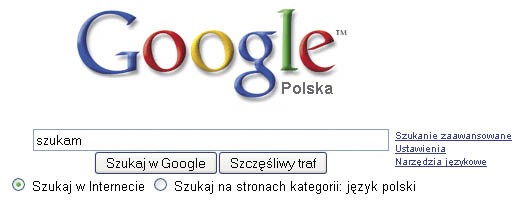 Wyszukiwanie informacji w Google