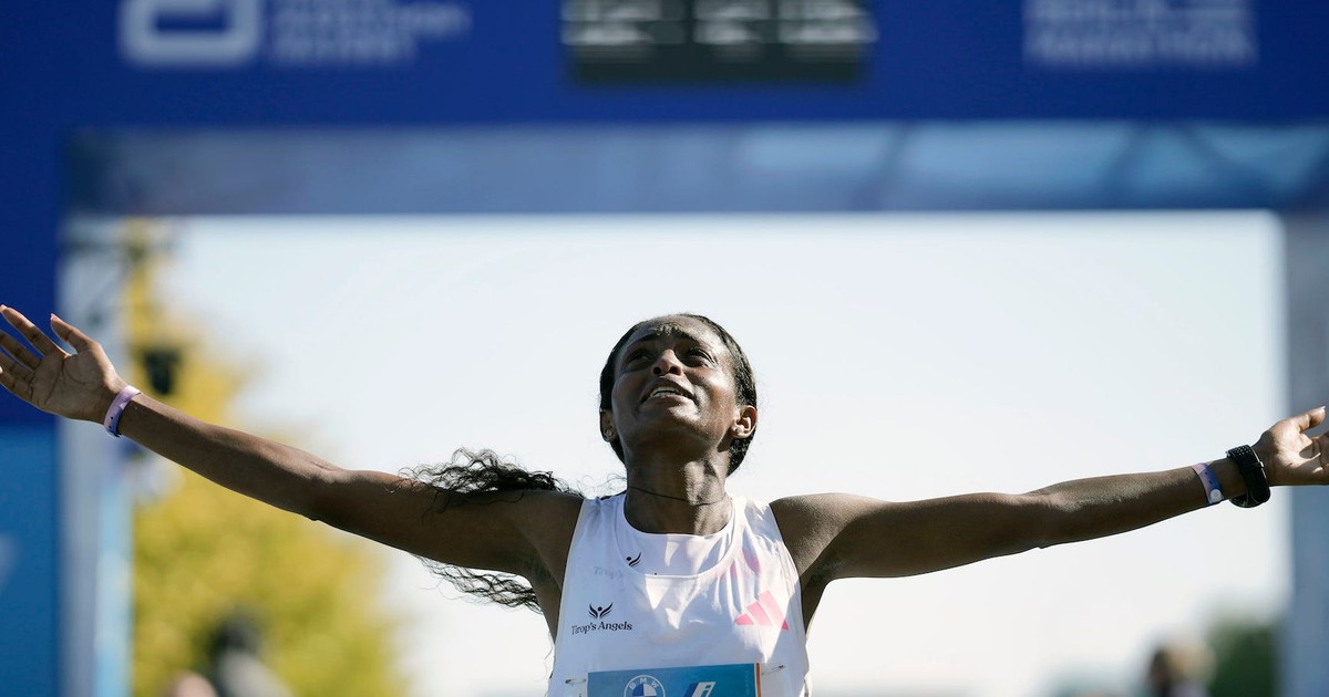 Ethiopian runner Tigst Assefa, who ran her first marathon last year ... Ethiopian runner Tigst Assefa, who ran her first marathon last year ...