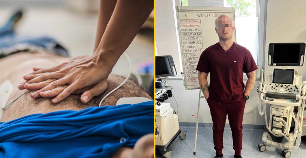 Rzucił policję, by zostać ratownikiem medycznym. "Gips jest zawsze ...