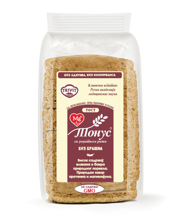 TONUS HLEB VRAĆA VITALNOST Zdravstvena moć celih, opranih i proklijalih ...