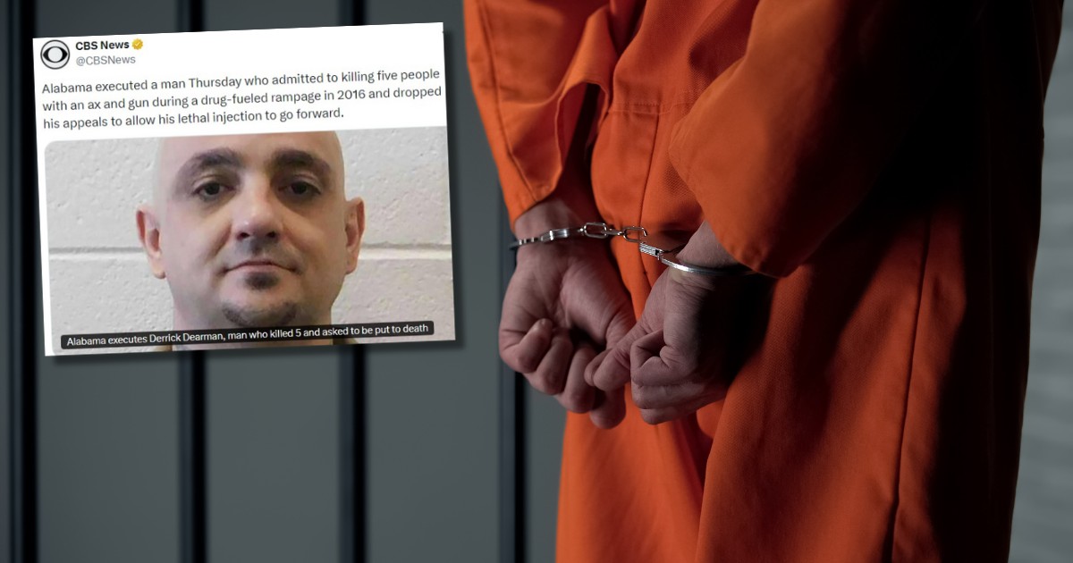 Zabójca z Alabamy dostał śmiertelny zastrzyk. Sam prosił o egzekucję ...