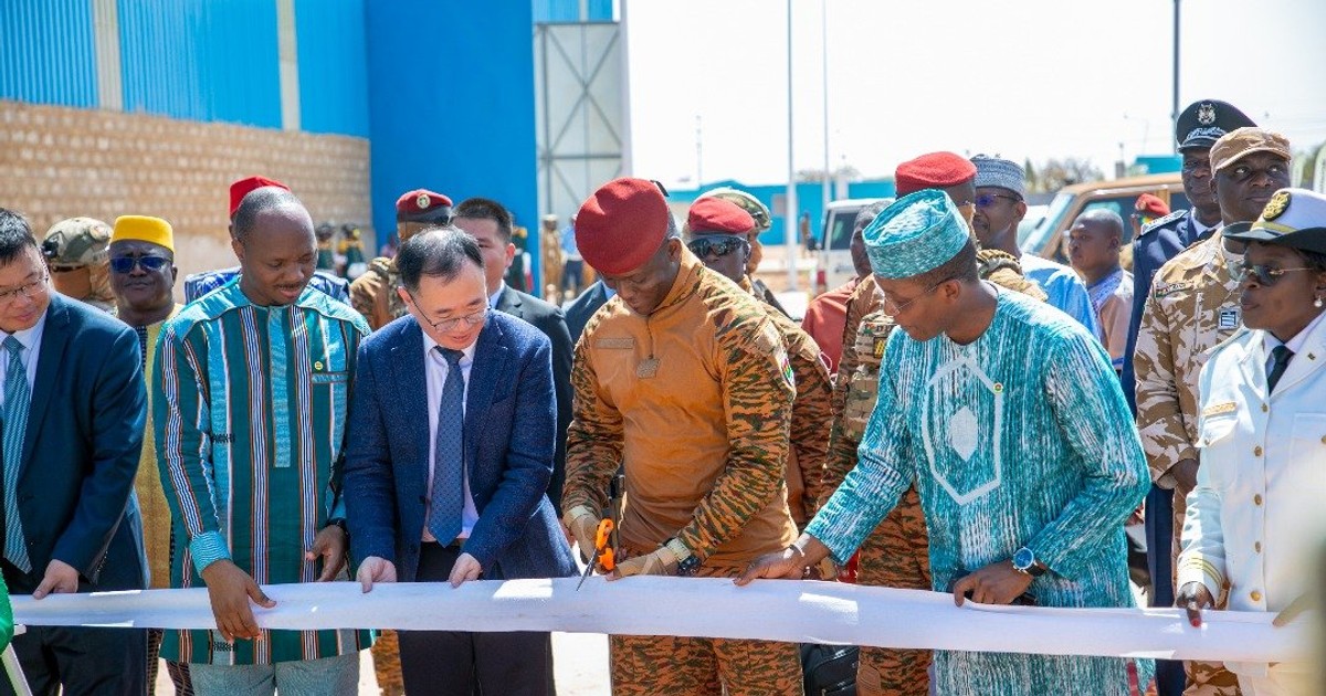 Burkina Faso’s junta opens cement plant with Chinese support | Business Insider Africa