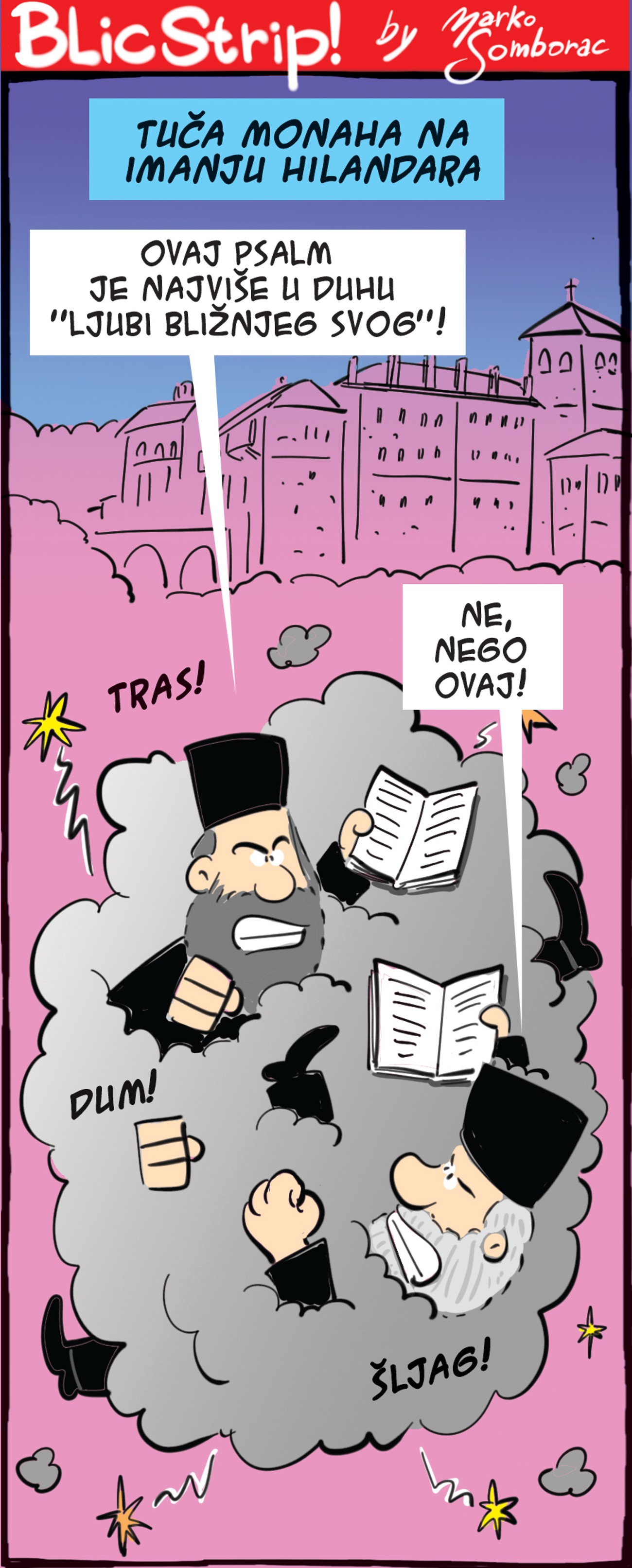 BLIC STRIP Crta i piše: Marko Somborac - Blic