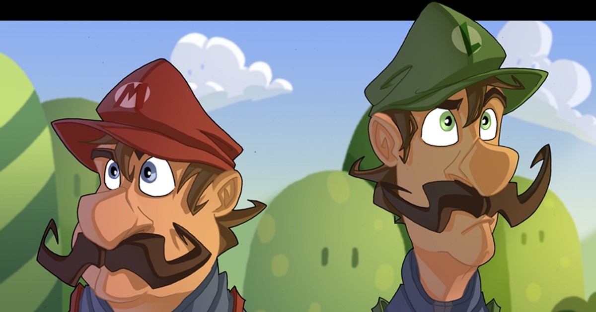 45 rysunków Mario, na których możesz go nie poznać