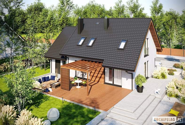 Rodzinny dom na planie prostokąta - tani i prosty w budowie. Zobaczcie ...