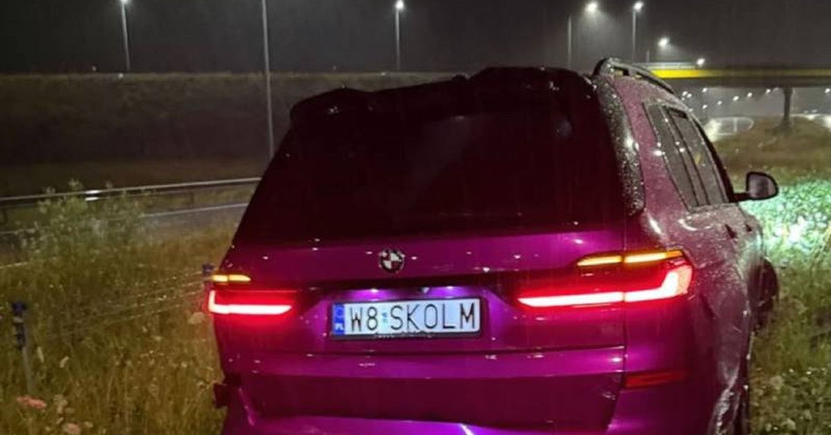 Czy auto Skolima wypadło z drogi przez plamę na jezdni? - Motoryzacja
