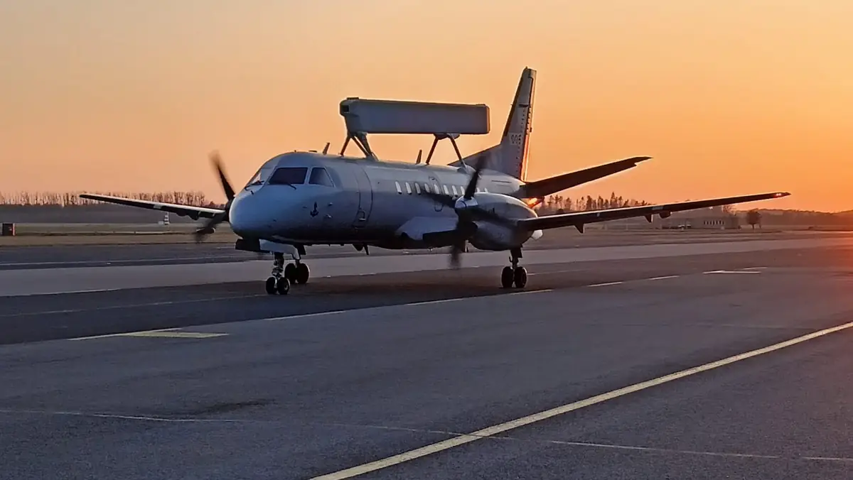 W Gdyni wylądował niezwykły samolot. Pierwszy taki w polskiej armii ...