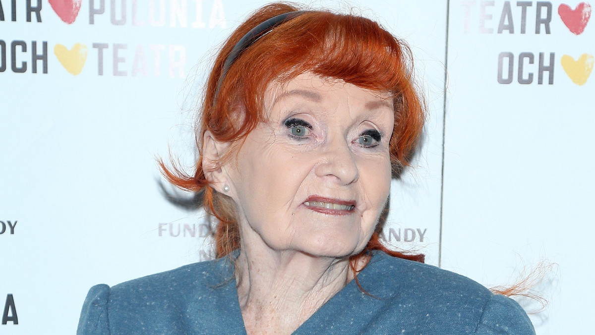 Barbara Krafftówna przed śmiercią doznała wypadku. Bardzo cierpiała ...