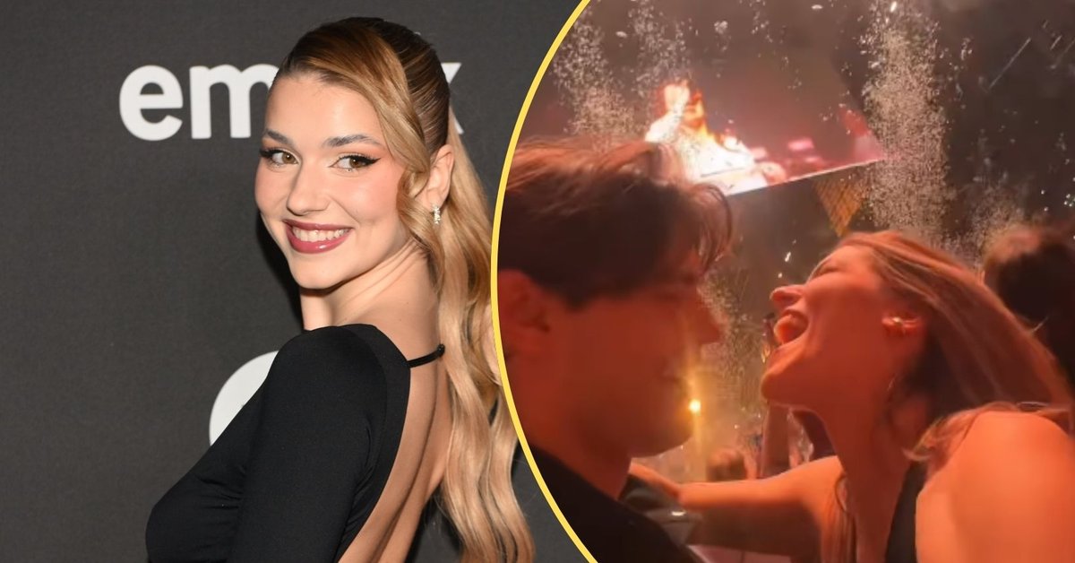 Julia Żugaj tańczy w objęciach znanego muzyka. Tekst piosenki jest ...