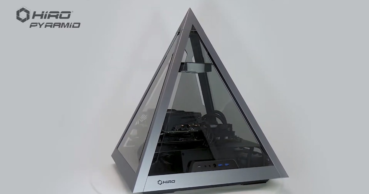 HIRO Pyramid – komputer osobisty, który wygląda jak piramida