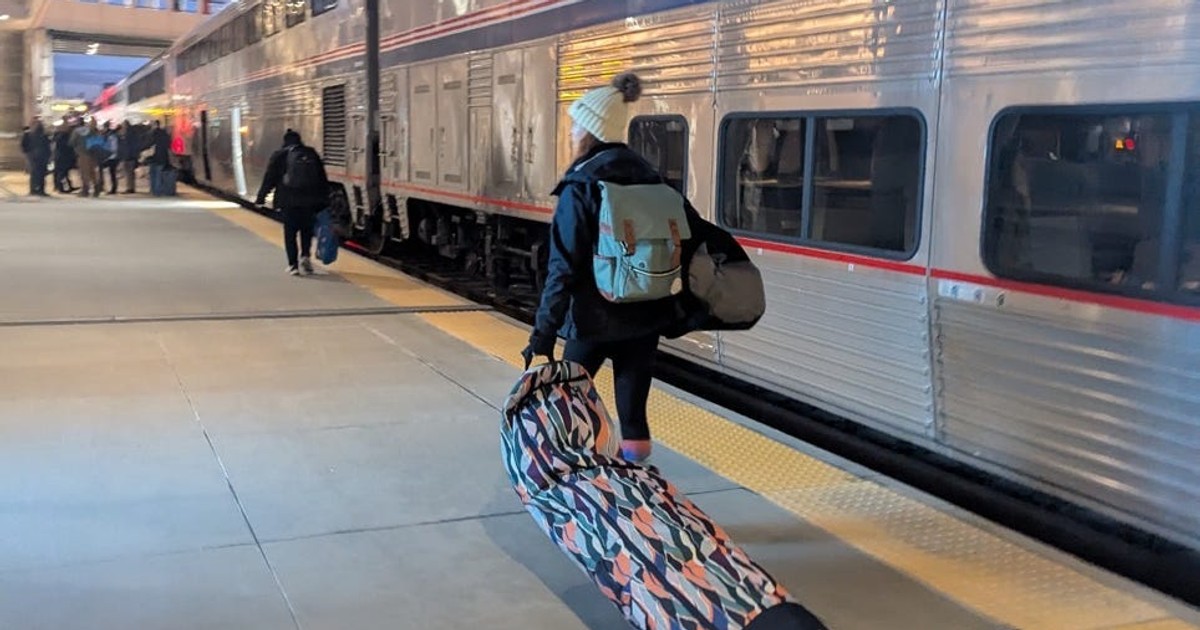 I rode Amtrak's legendary Winter Park Express train to a ski resort. It ...
