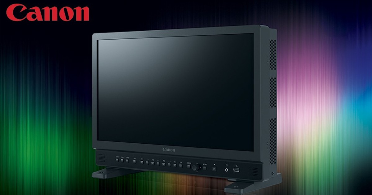 Canon zaprezentował monitor referencyjny 4K/HDR do zastosowań ...