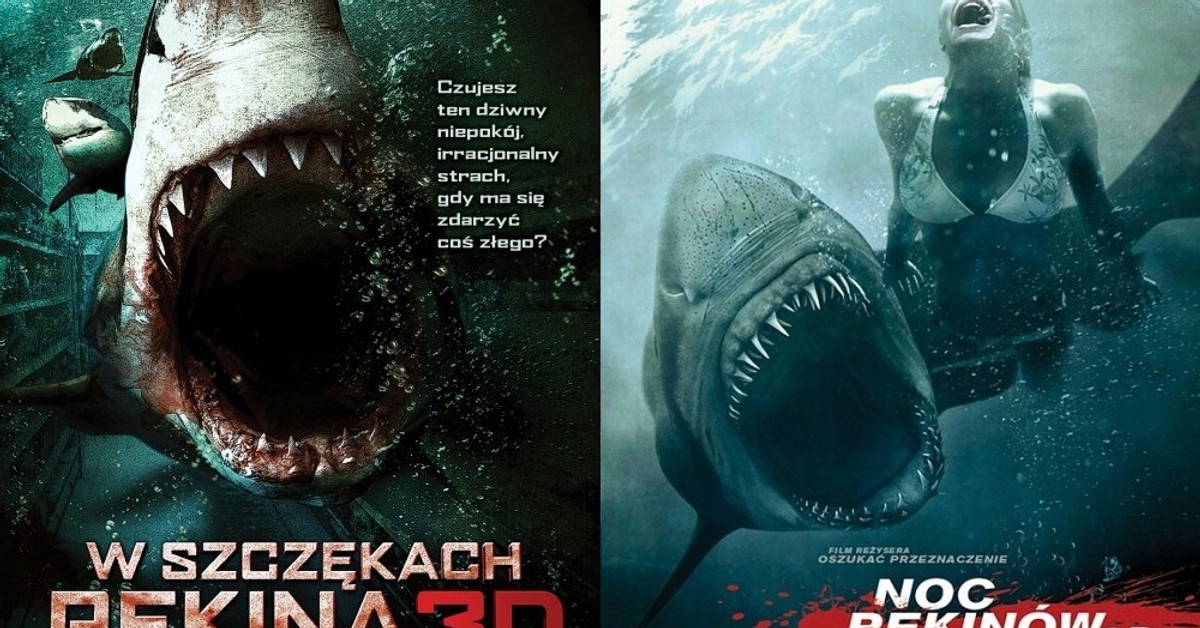 "W szczękach rekina 3D": rekin w supermarkecie - Film