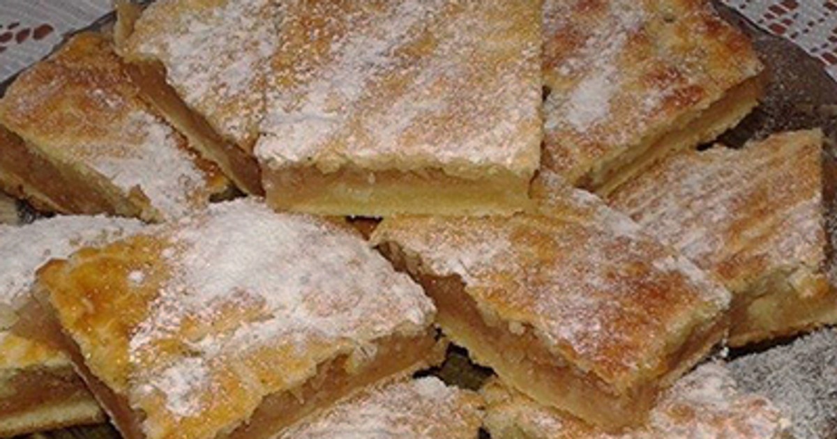 Vékony tésztás almás pite recept