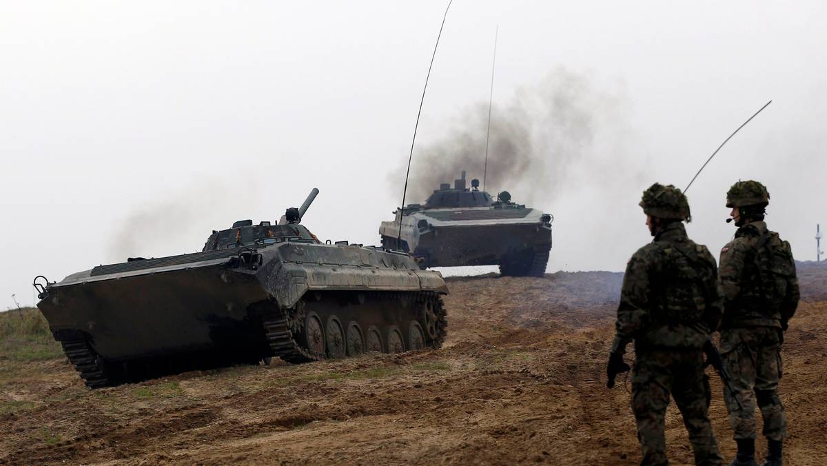 BWP-1 (BMP-1) - wiekowe, ale wciąż używane bojowe wozy piechoty Wojska ...