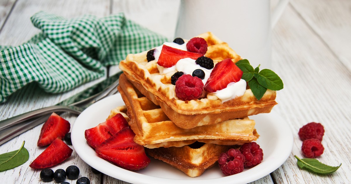 Zdrowe gofry. Przepis na pyszną przekąskę nie tylko dla dzieci - Onet ...