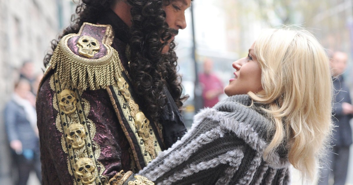 David Hasselhoff jako kapitan Hook - Plejada.pl