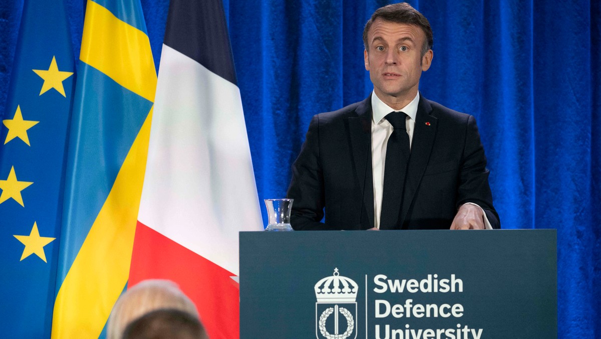 Macron kusi Europę. Chce zabezpieczyć nas przed Trumpem - Wiadomości