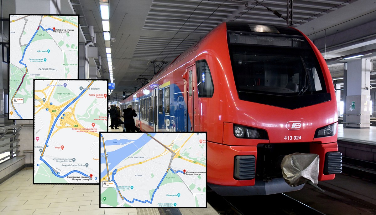 (Mapa) kako da dođete do "Prokopa": Tri linije idu direktno, možete i ...