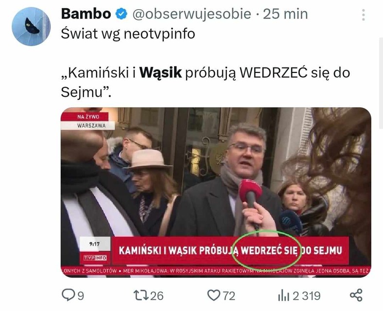 Wąsik i Kamiński przed Sejmem. Zobacz memy ze szturmu na Sejm