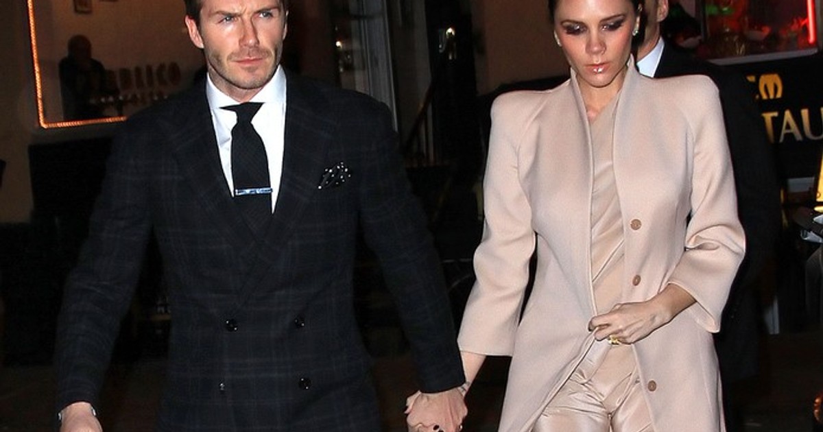 Victoria i David Beckham na romantycznej kolacji - Plejada.pl