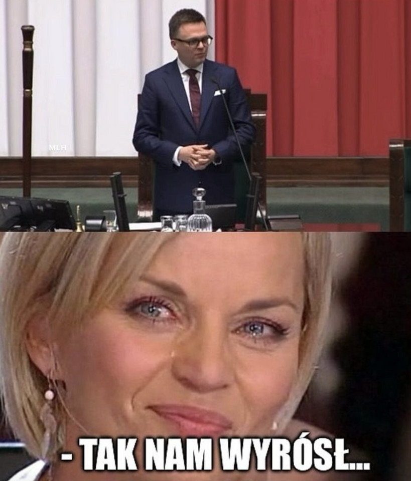 Memy o Szymonie Hołowni i pierwszym posiedzeniu Sejmu. Śmiech ...