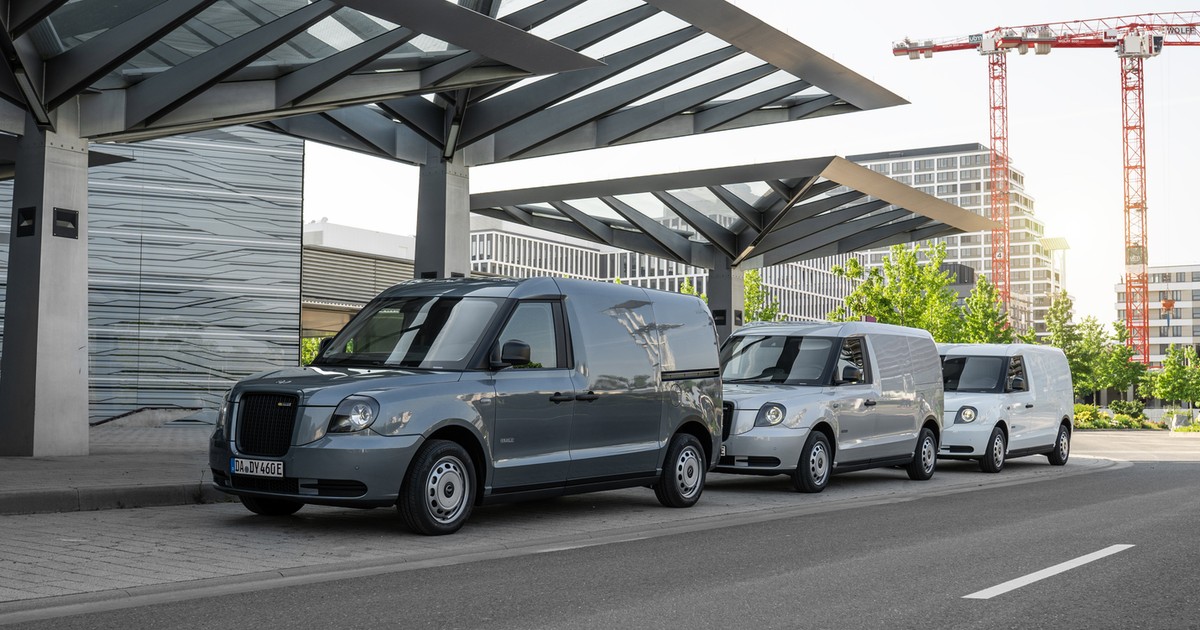 LEVC VN5 - elektryczny van, który wygląda jak londyńska taksówka